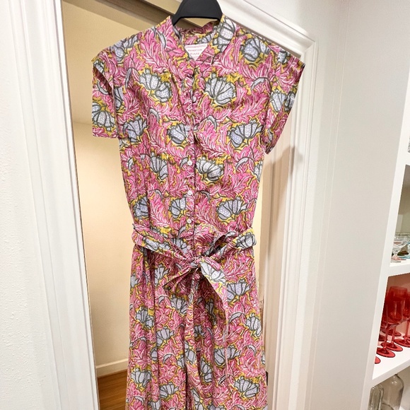 Hampton House | Dresses | Nwot Hampton House Tuckernuck Block Print ...